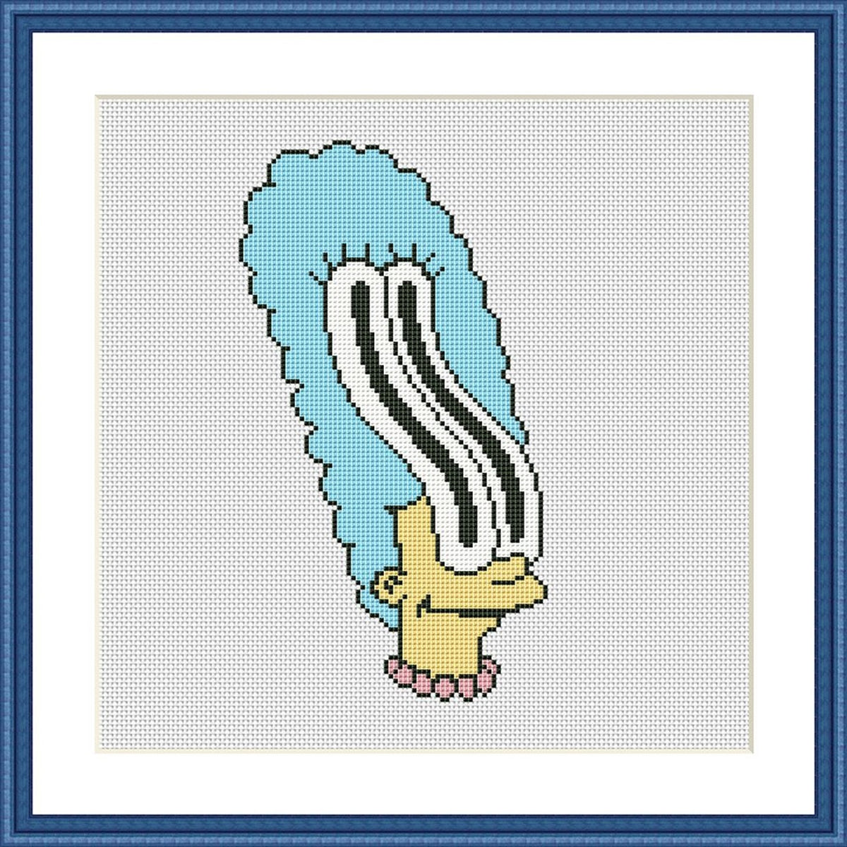 Marge free cross stitch embroidery pattern – JPCrochet