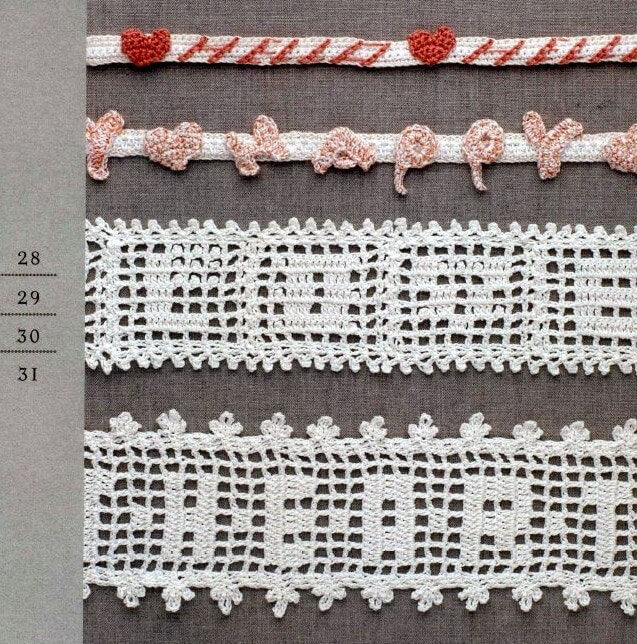 Crochet filet lace pattern – JPCrochet