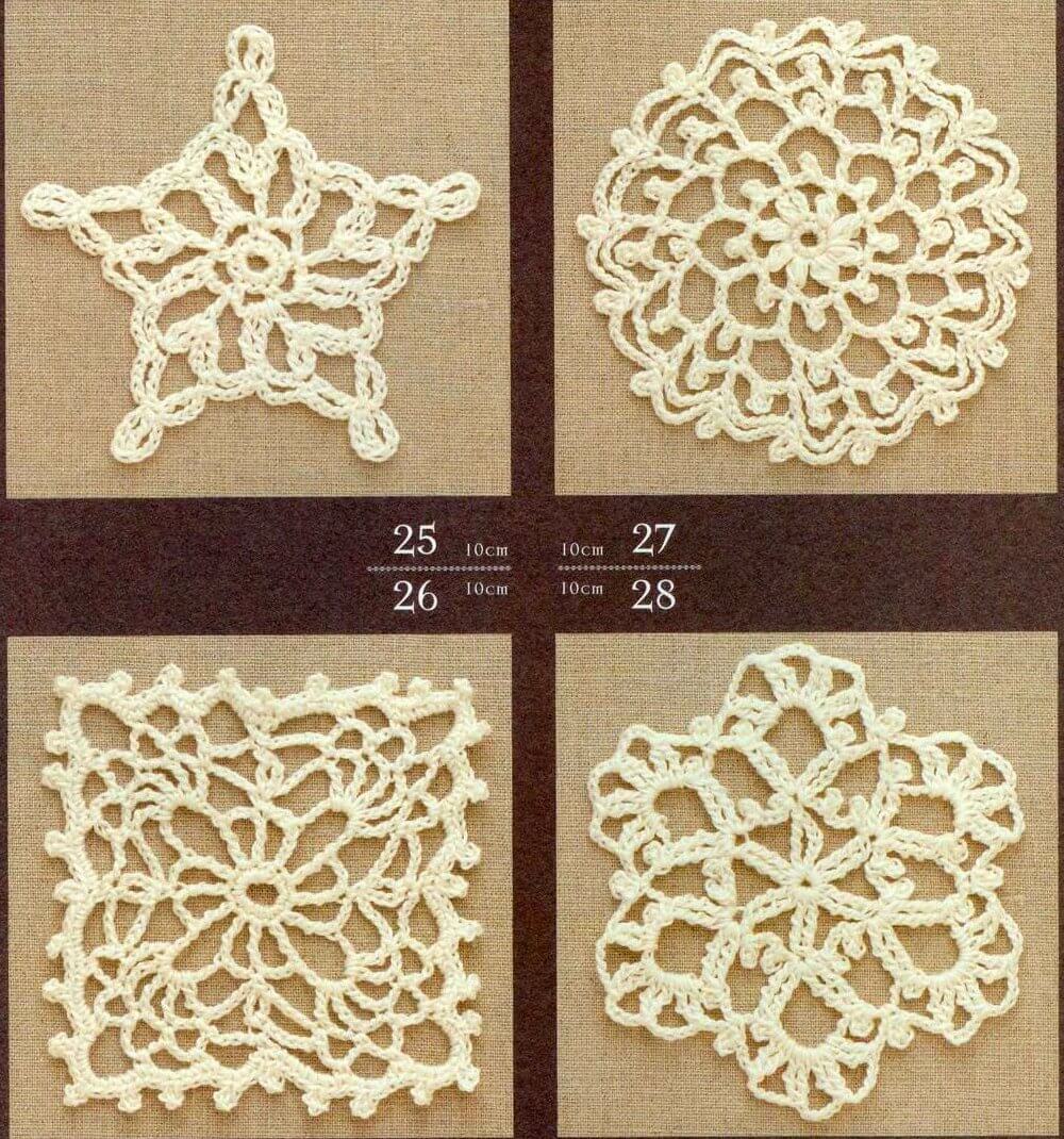 New crochet motifs design for your projects – JPCrochet