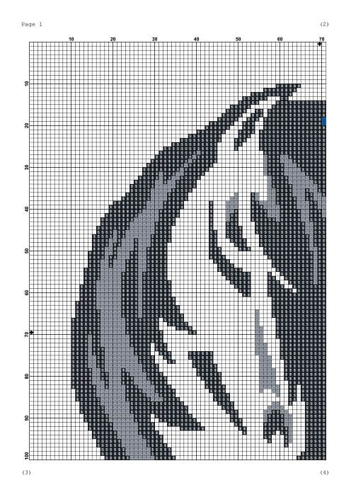 Dallas Mavericks cross stitch pattern – JPCrochet
