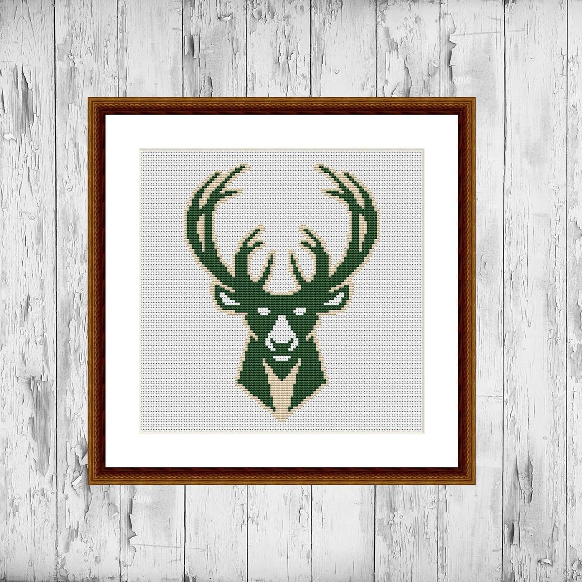 Milwaukee Bucks cross stitch pattern – JPCrochet