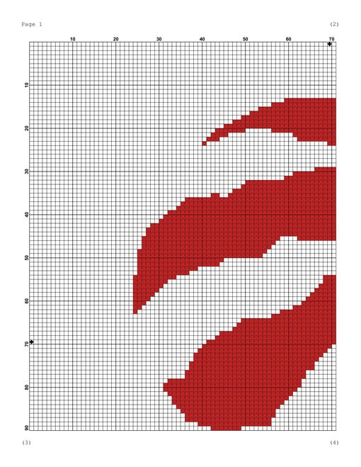 Toronto Raptors cross stitch pattern – JPCrochet